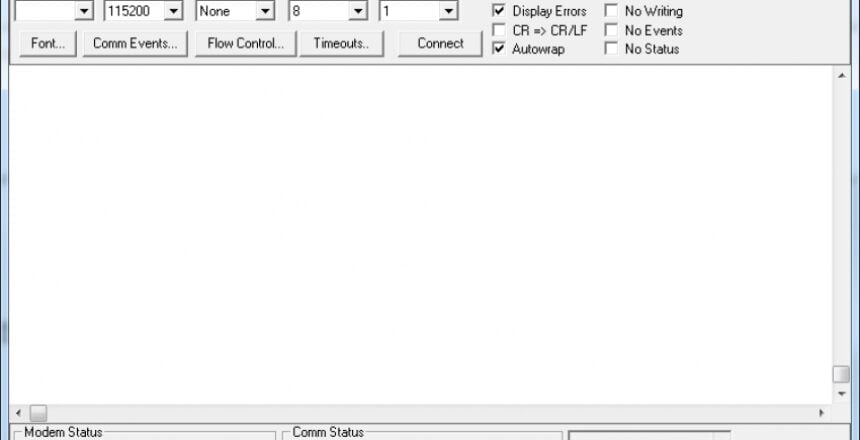 MTTTY Serial Terminal - NetBurner
