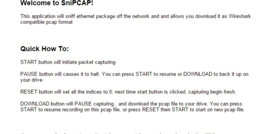 Packet Sniffing With An Embedded Module - NetBurner