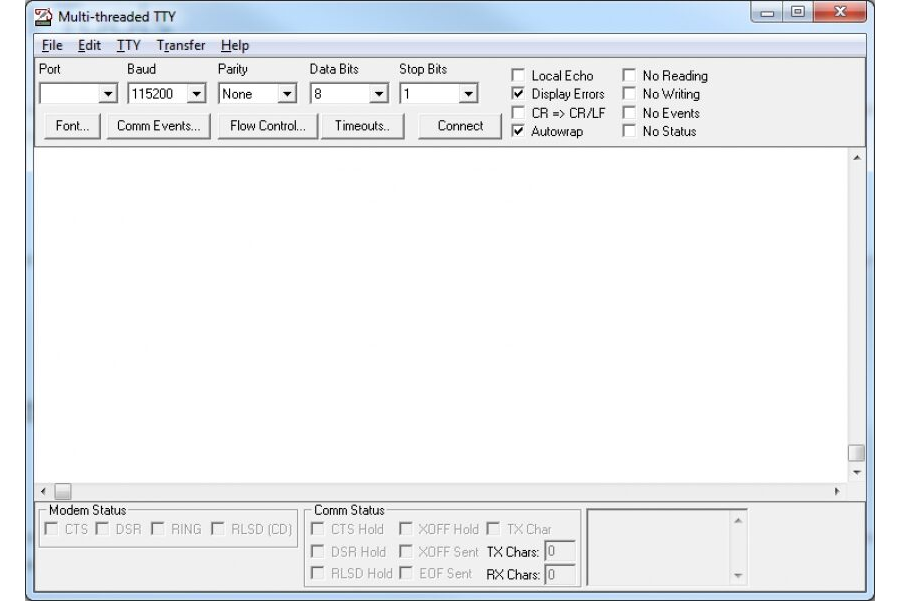 MTTTY Download - Serial Terminal Utility - NetBurner